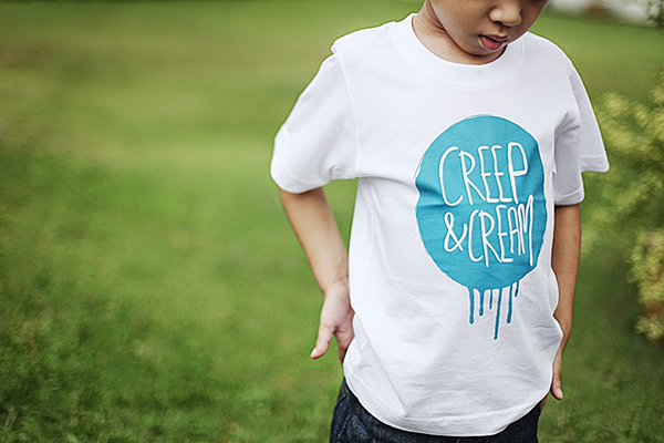 Creep & Cream Makes Tees for the Quirkiest Toddler You Know - Makchic